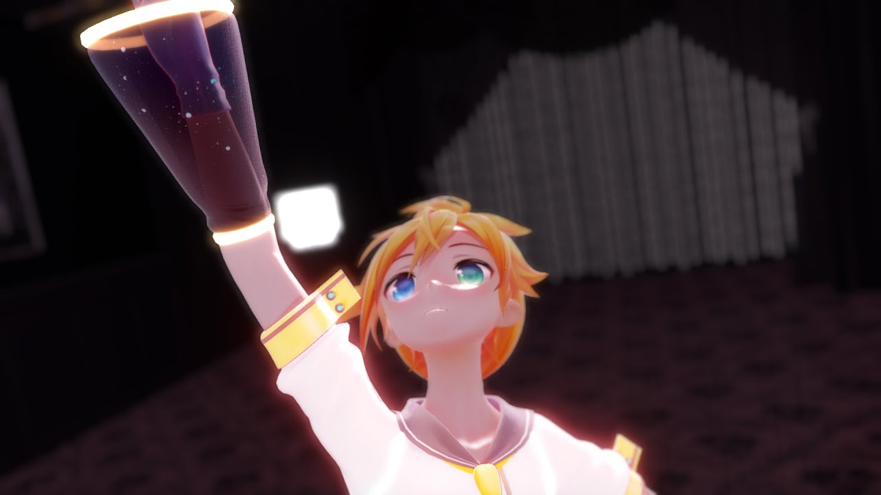 【MMD】Butterfly on Your Right Shoulder - YYB Len - YouTube