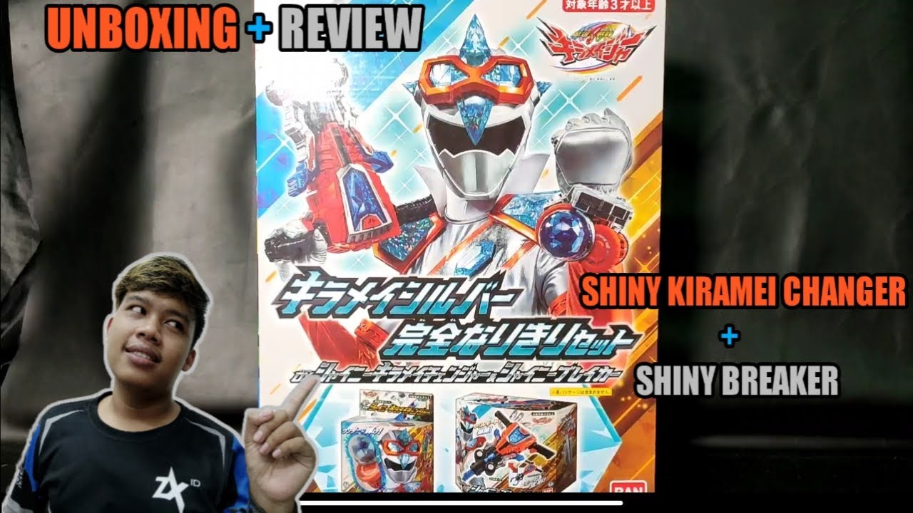 UNBOXING + REVIEW DX KIRAMEI SILVER SHINY KIRAMEI CHANGER + SHINY ...
