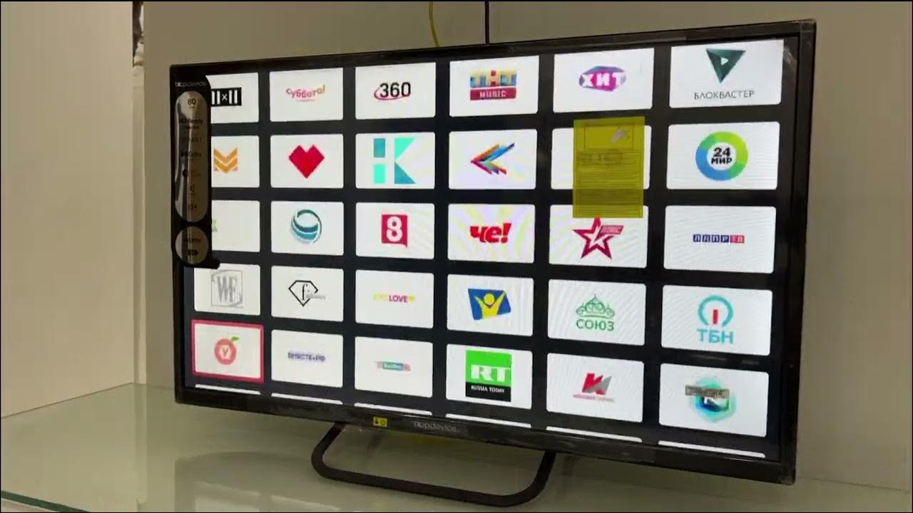 Телевизор TopDevice 32 smart TV - YouTube