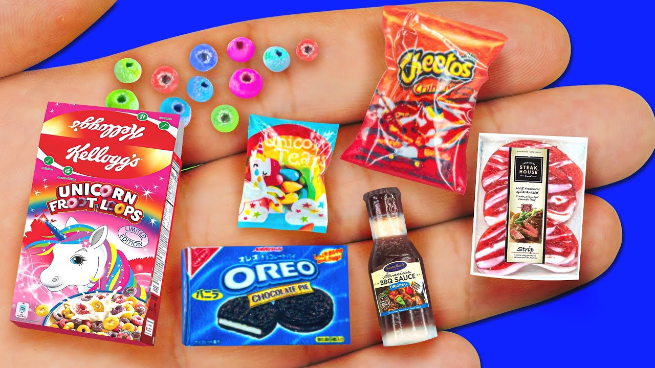 22 DIY IDEAS TO MAKE DELICIOUS MINIATURE FAST FOODS ~ Oreo Cake, Fruit ...