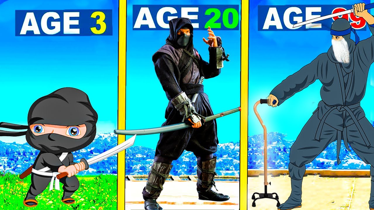 GTA 5: Surviving 99 Years As A NINJA In GTA V ! ( GTA 5 mods ) - YouTube