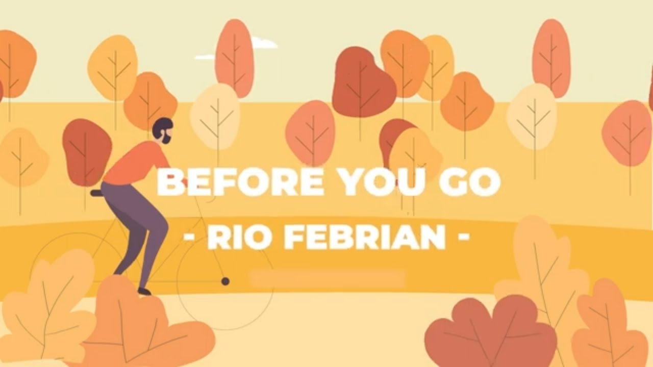 Rio Febrian - Before You Go (Official Lyric Video) - YouTube