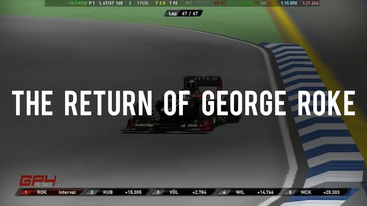 GP4OC 2015: The Return of George Roke - YouTube
