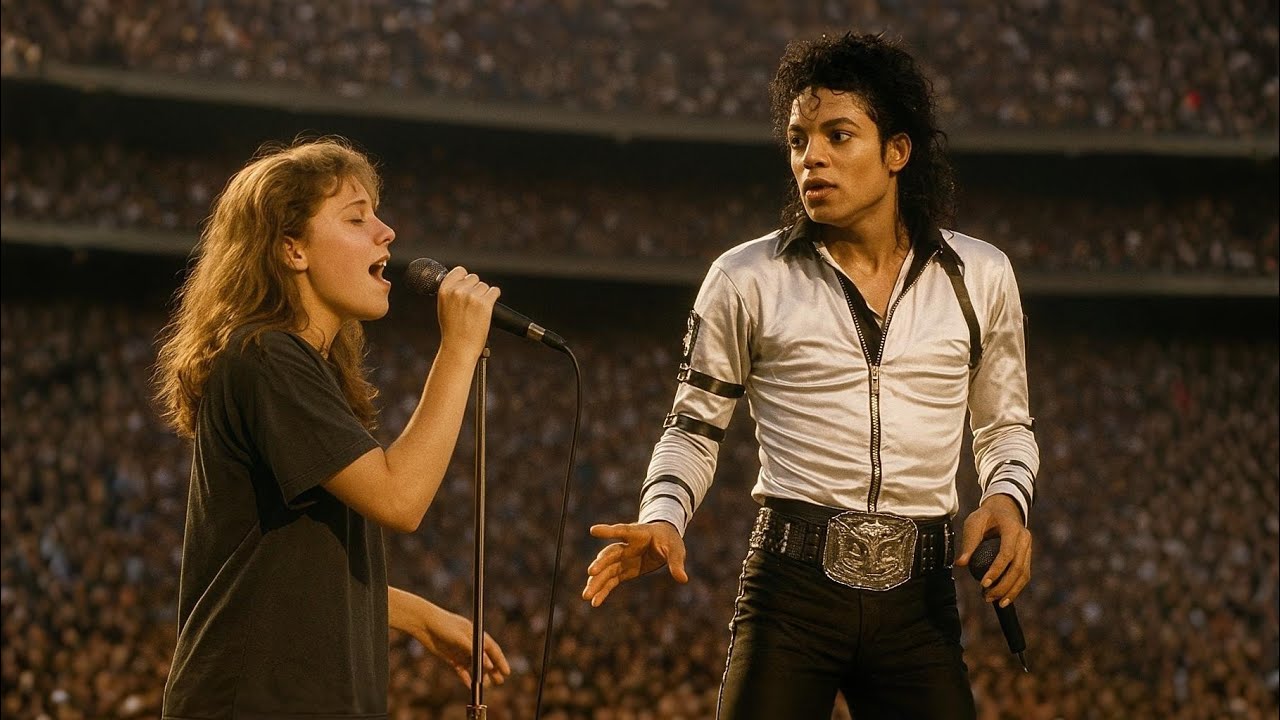 Michael Jackson STUNNED 78,000 Fans When He Heard a Girl Singing From ...