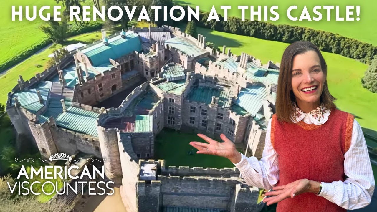 Inside a 1000 year old English Castle's HUGE RENOVATION Project (YOU ...