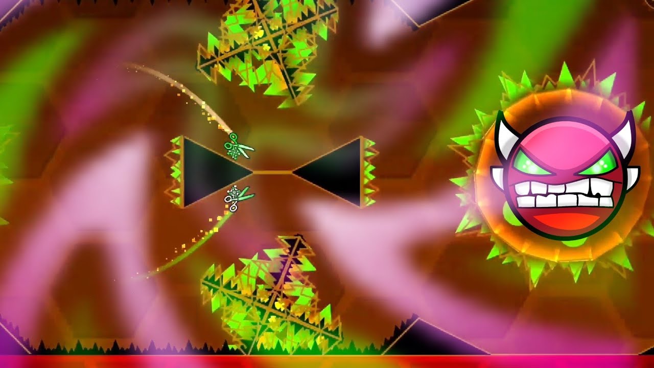 B L A Z E by SH3RIFFO - Geometry Dash [*Hard Demon*] - YouTube