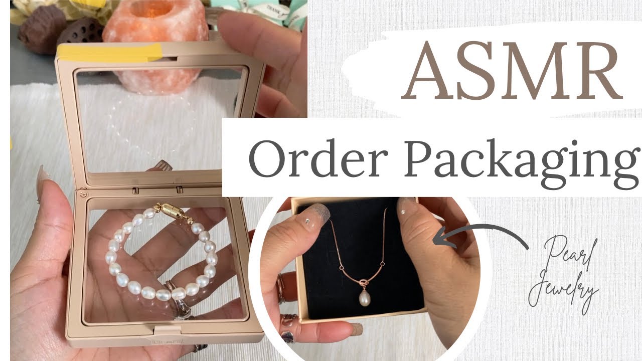 ASMR Jewelry Packaging - YouTube