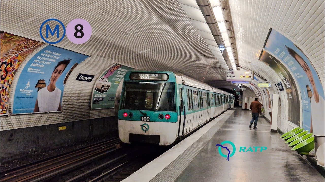 [RATP] - Spot des MF77 de la ligne 8 - YouTube