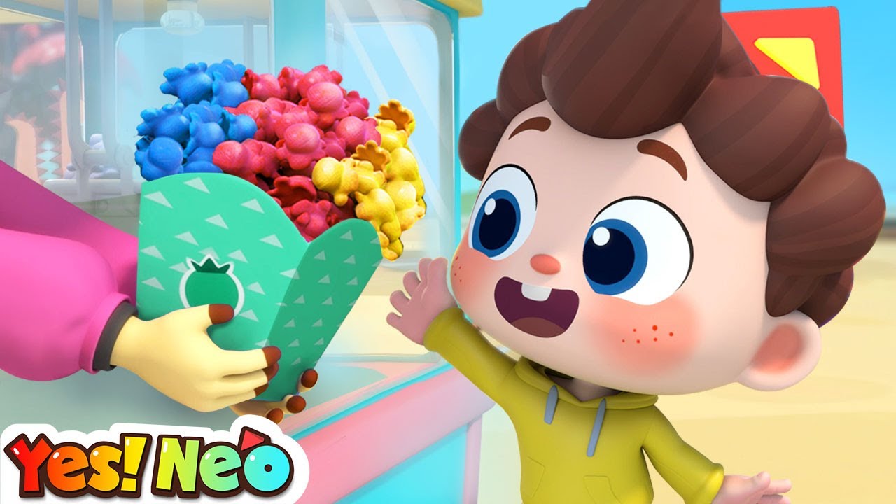 Rainbow Popcorn Truck is Coming! | Colors Song | Kids Songs | Starhat ...