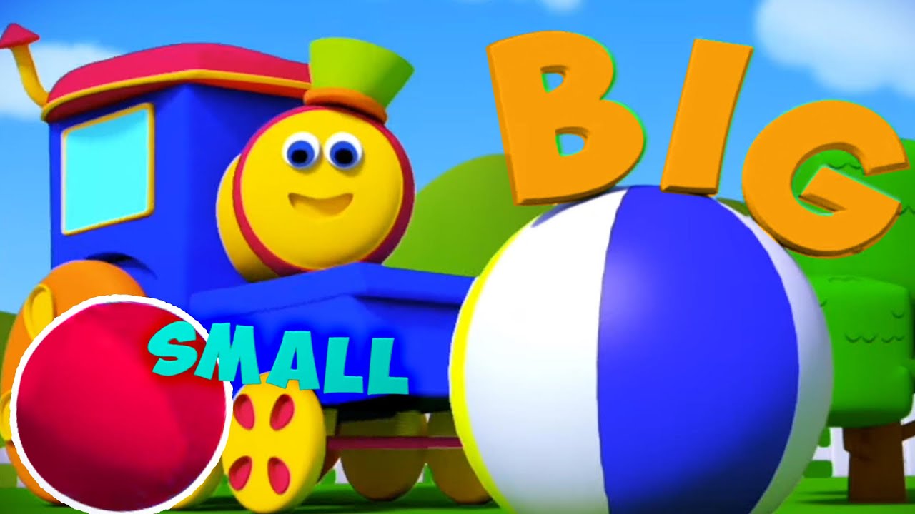 Opposite Words Bob The Train and Learning Video for Children - YouTube