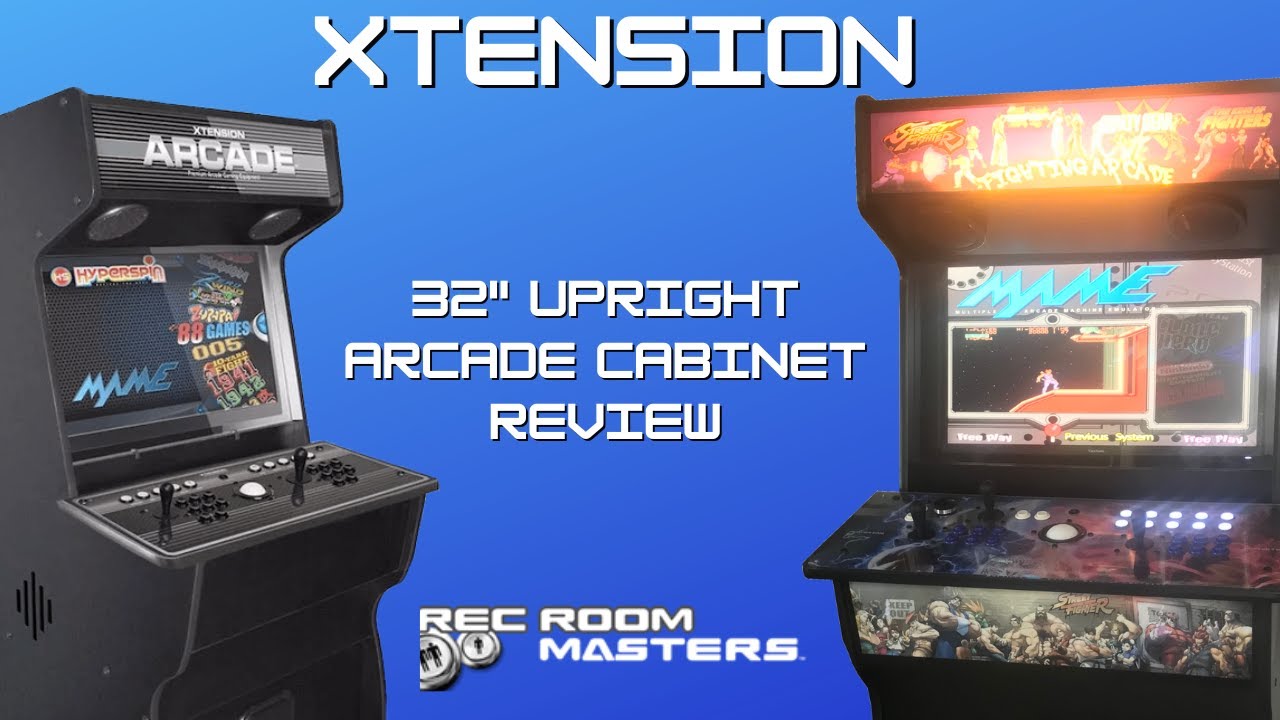 Rec Room Masters Arcade Xtension 32 Upright Review - YouTube