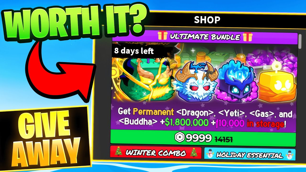 Is The Ultimate Bundle Worth It + Giveaway | Blox Fruits - YouTube
