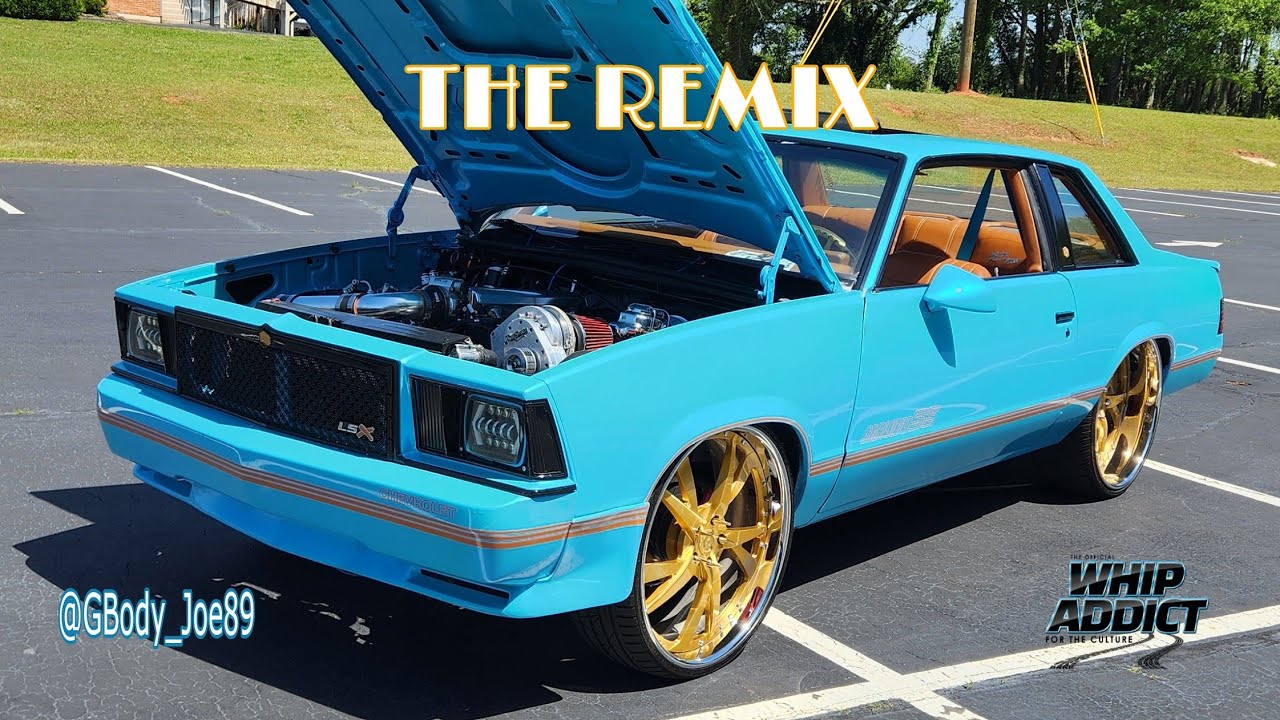 New Look! GBody Joe's 80' Malibu with New Custom Paint and Interior ...