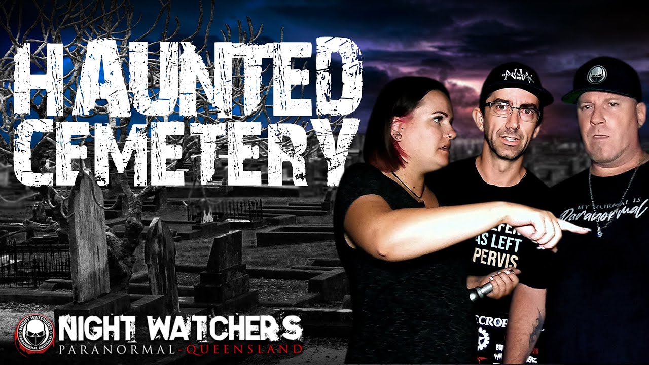 HAUNTED CEMETERY - It SAYS our GUEST'S NAME in the Necrophonic -Night ...