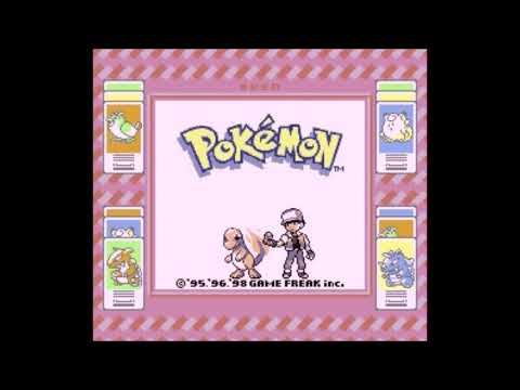 Playing as a custom Pokémon Red character - YouTube
