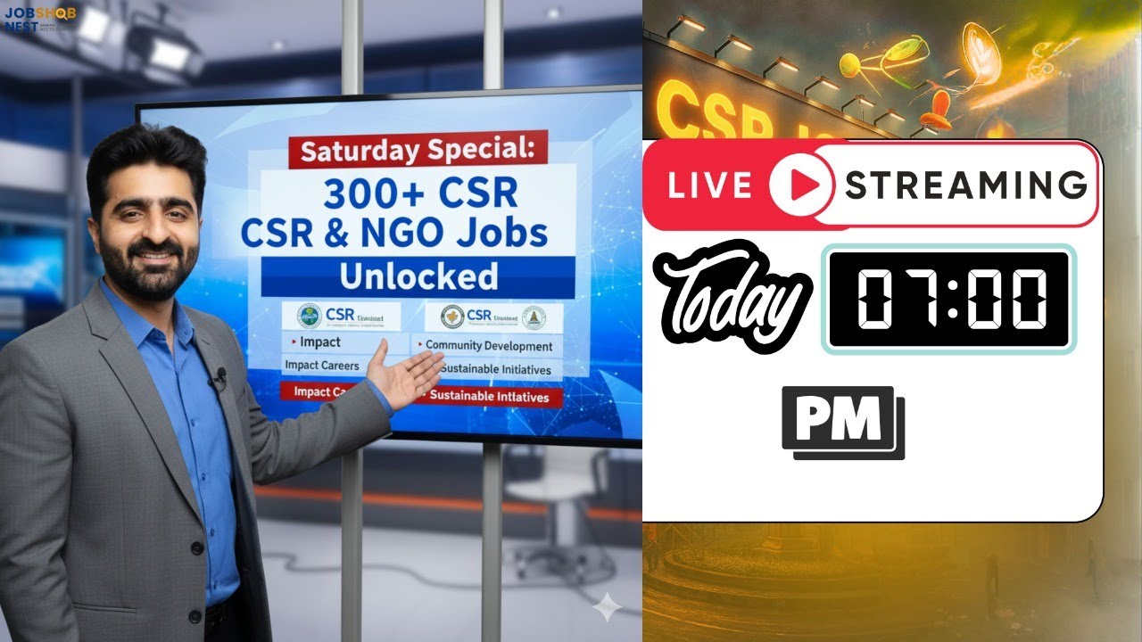 Discover 300+ FREE CSR NGO Jobs NOW - YouTube