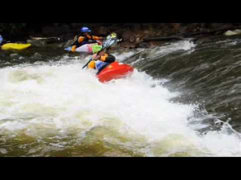 Kayak Freestyle Competition, Lyons, Colorado - YouTube