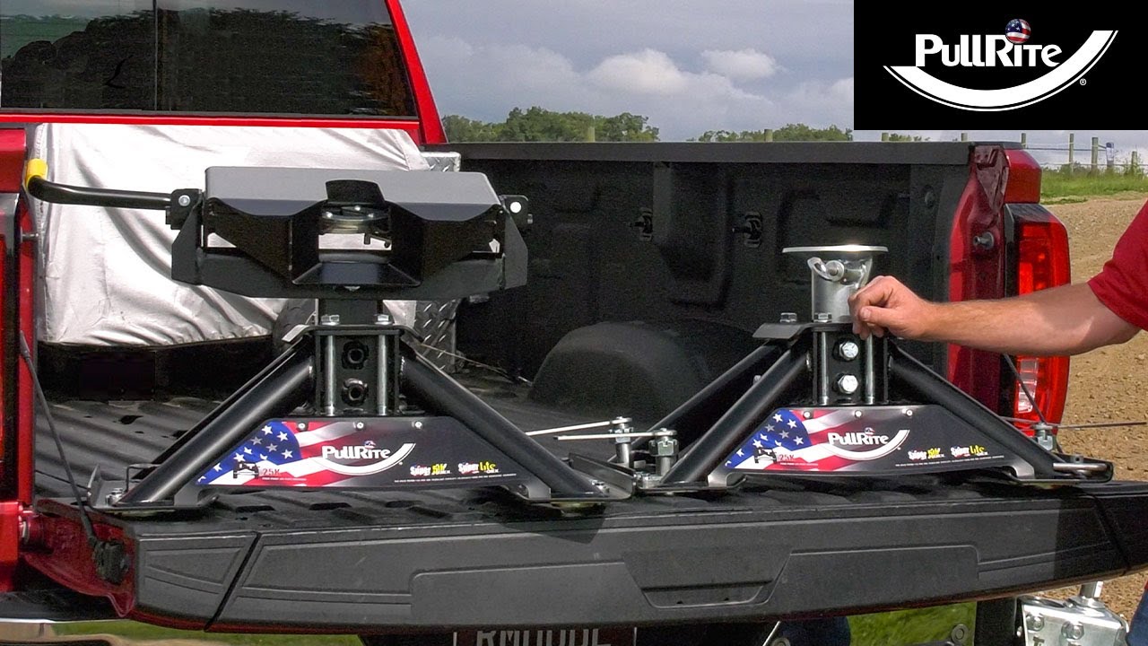 OEX fifth wheel hitches by PullRite - YouTube