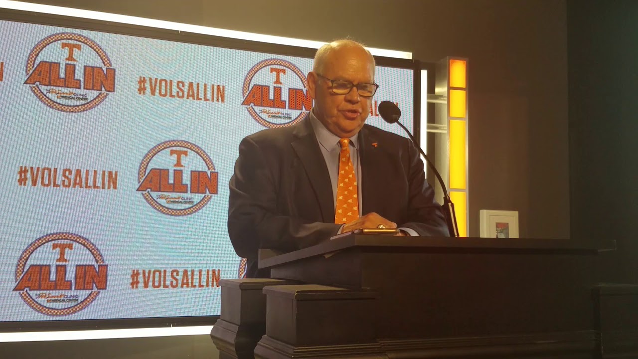 Phillip Fulmer & Joe Landsman (ALL IN against Alzheimer's Announcement ...