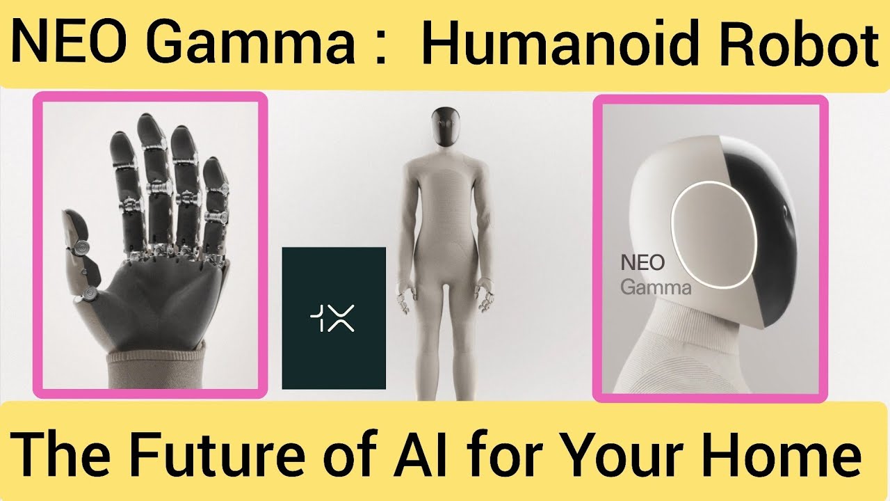 NEO Gamma Humanoid Robot: The Future of AI for Your Home | Smart Companion & Automation - YouTube