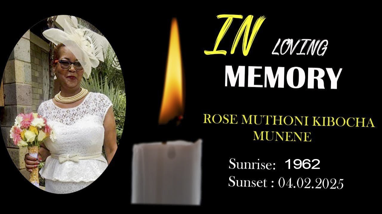 LIFE CELEBRATION OF ROSE MUTHONI KIBOCHA MUNENE - YouTube
