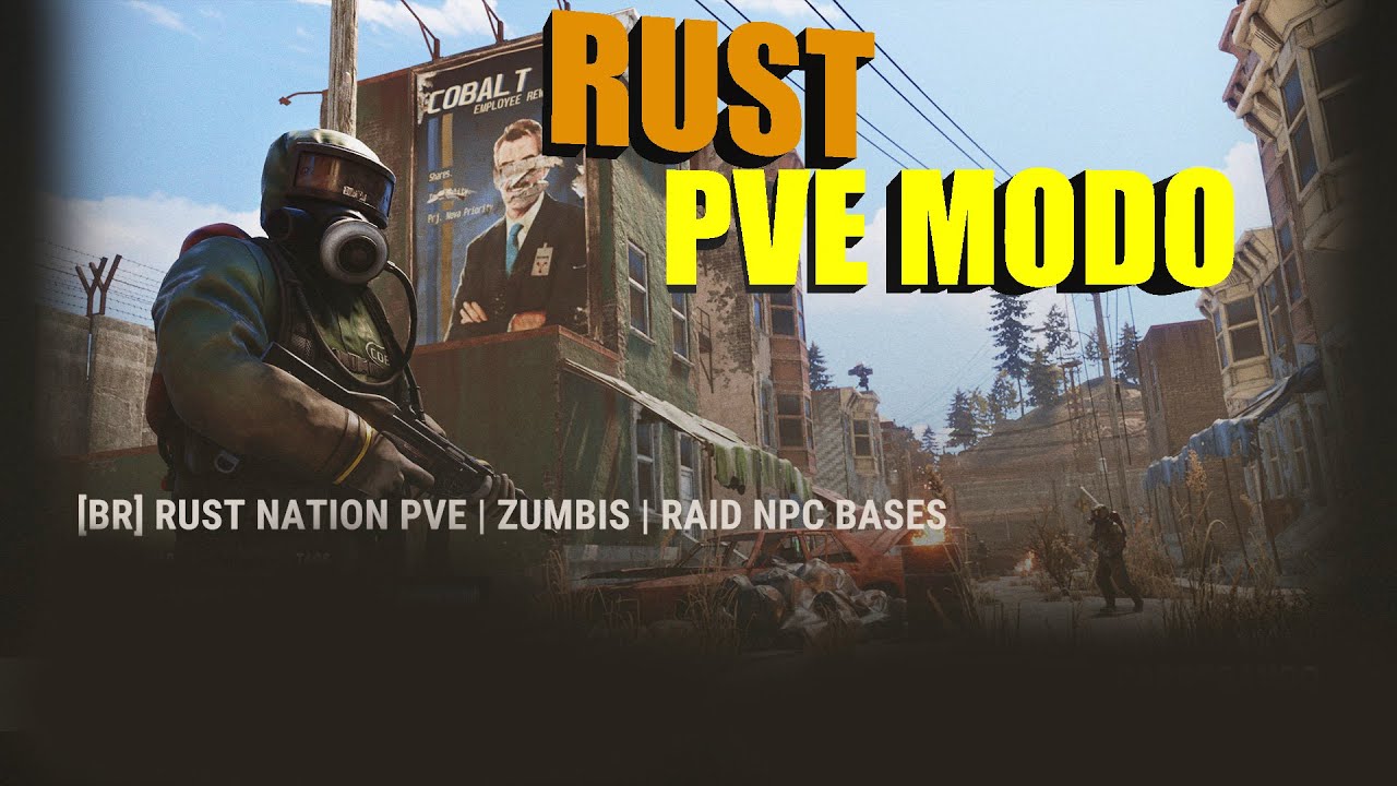 02-JOGANDO RUST PVE MODO ZOMBIE COM MISSÕES E RAID DE IA -ONLINE - YouTube