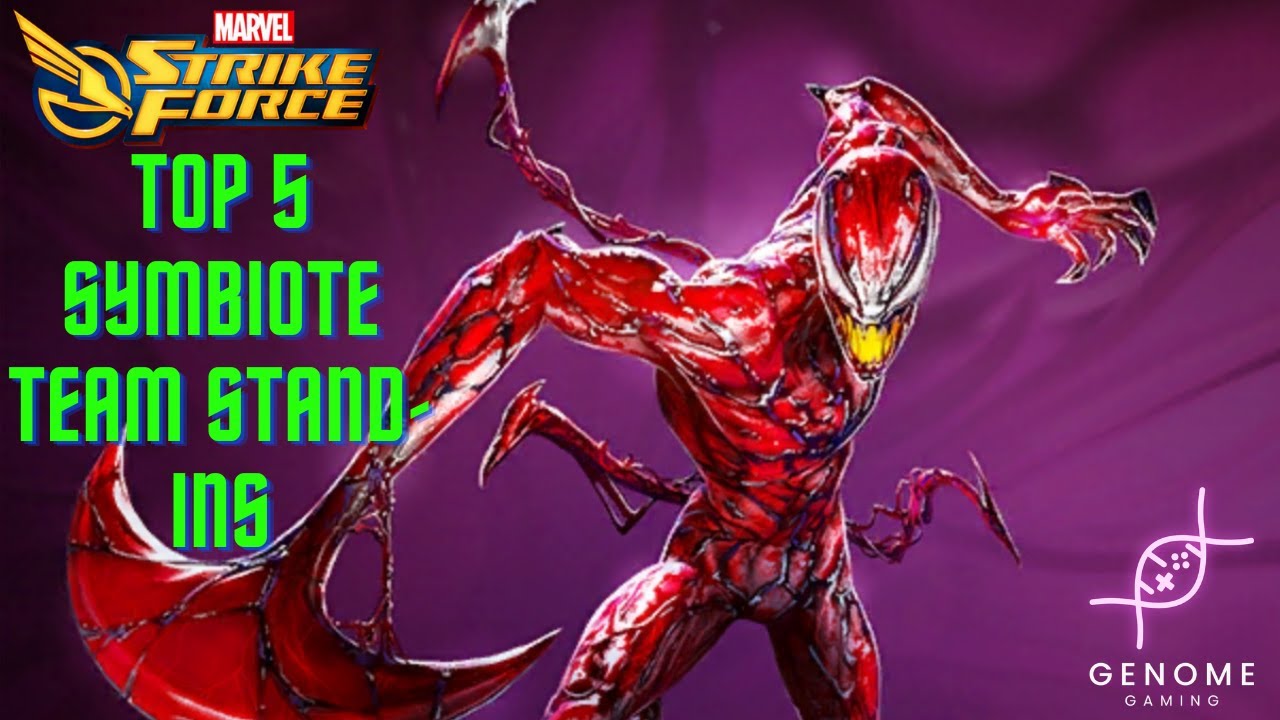 Top 5 Symbiote Team Stand-ins - Marvel Strike Force - YouTube