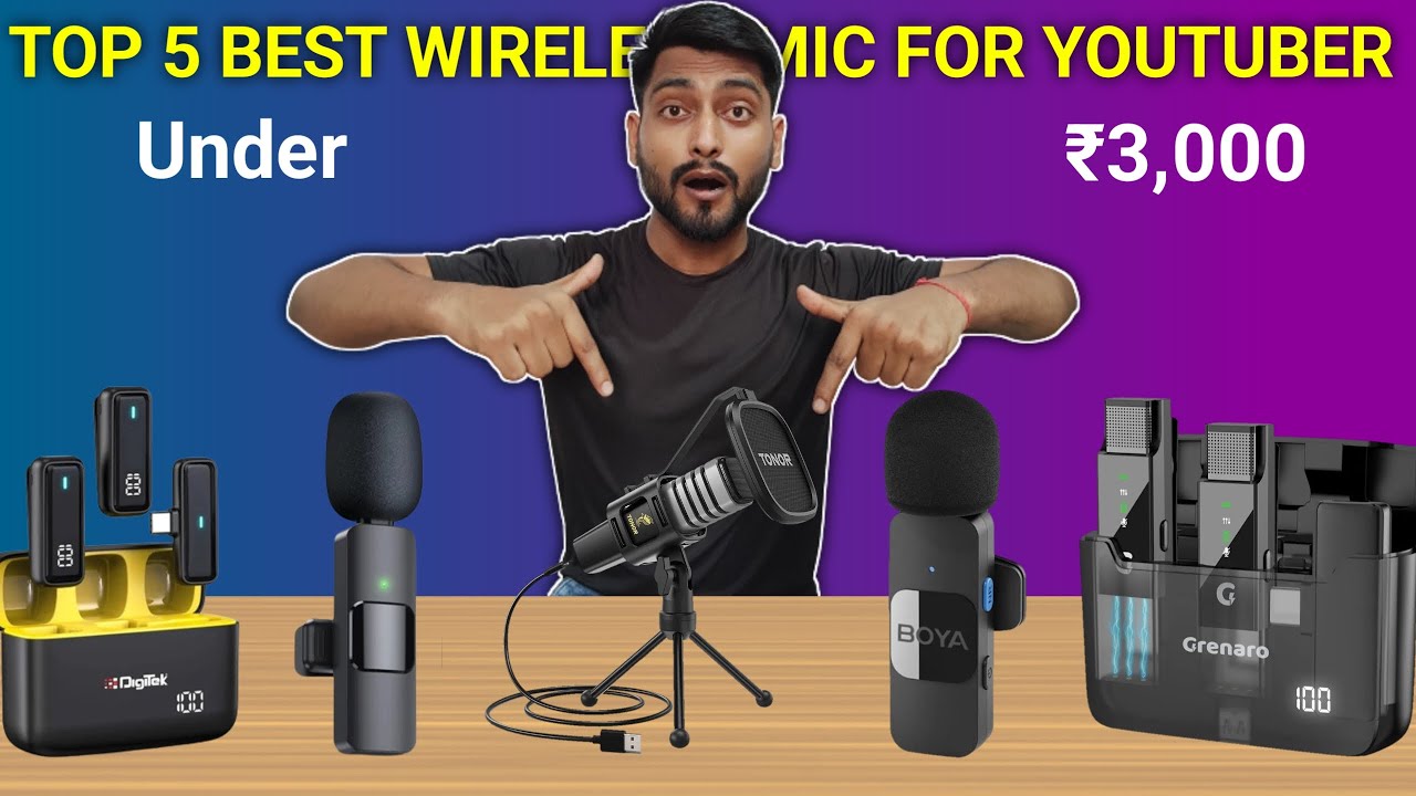 Top 5 Best Wireless & Condenser Mic Under 3000 In September 2024 ...