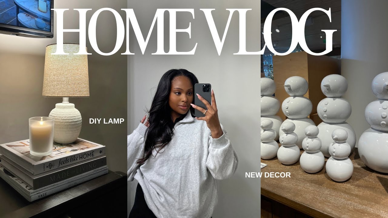 HOME VLOG it’s one of THOSE weeks, I'm so emotional, diy project, new ...