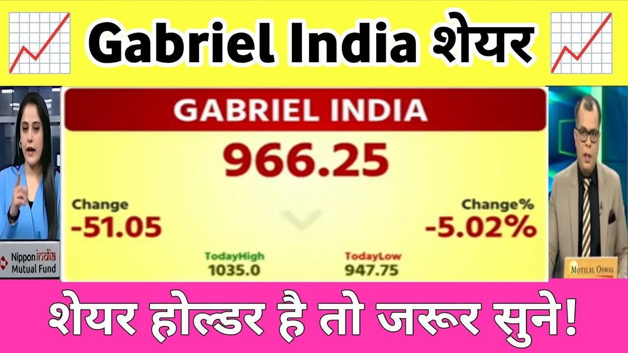 Gabriel share latest news | gabriel india share news | Gabriel india ...