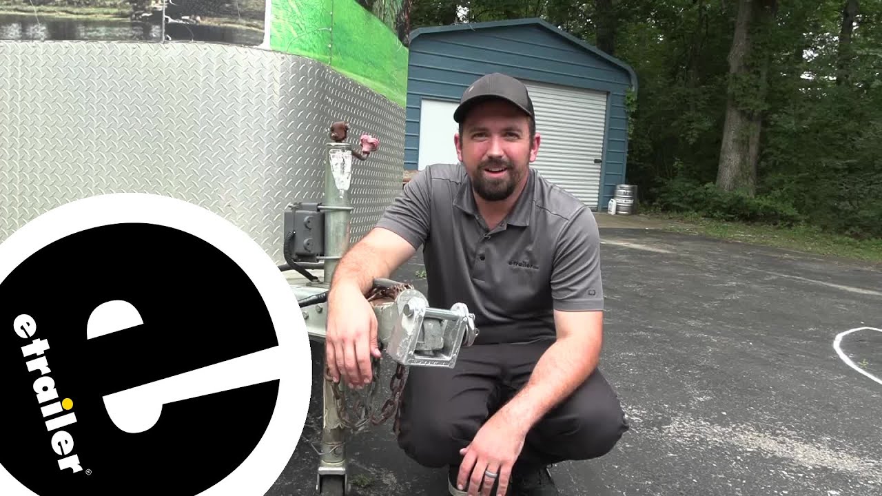etrailer | Blaylock EZ Lock Trailer Coupler Lock Review BLTL-20 - YouTube