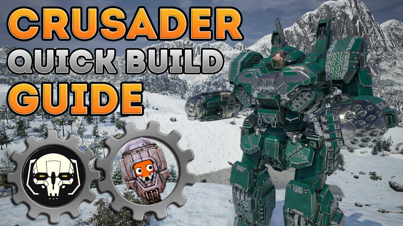 How To Build The Crusader Cdr 3r Mechwarrior 5 Mercenaries Quick Build