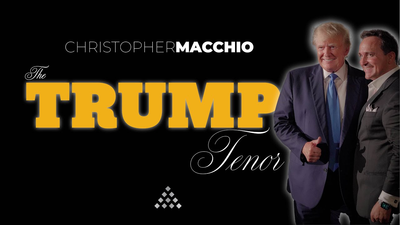 2025 Presidential Inaugural Singer Christopher Macchio Performance at ...