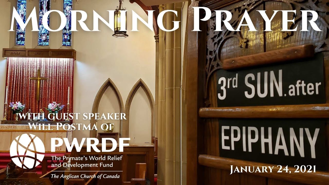 Morning Prayer for Epiphany 3 - YouTube