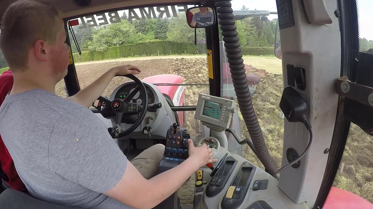 cabview massey ferguson 7485 + howard frees 3M - YouTube