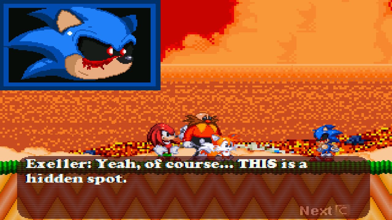 Sonic Exe Spirits Of Hell Round 2 Exeller Ending Youtube