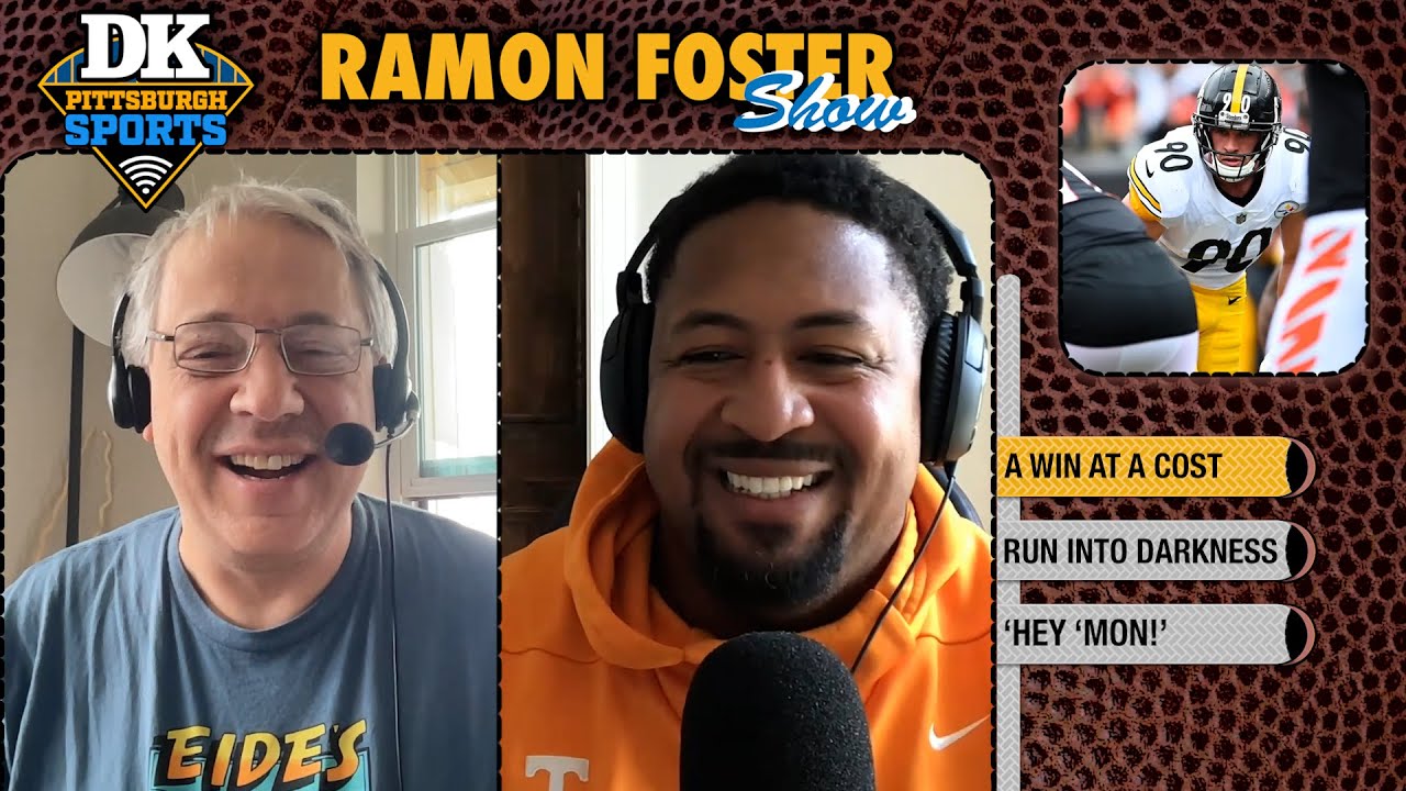 The Ramon Foster Steelers Show: A win, but at what cost? - YouTube