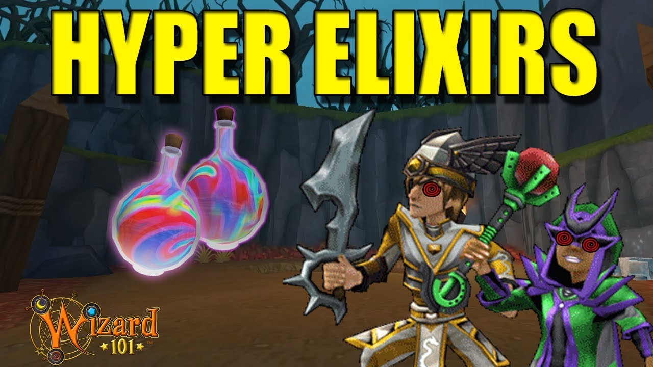 Wizard101 thoughts on Hyper elixirs - YouTube