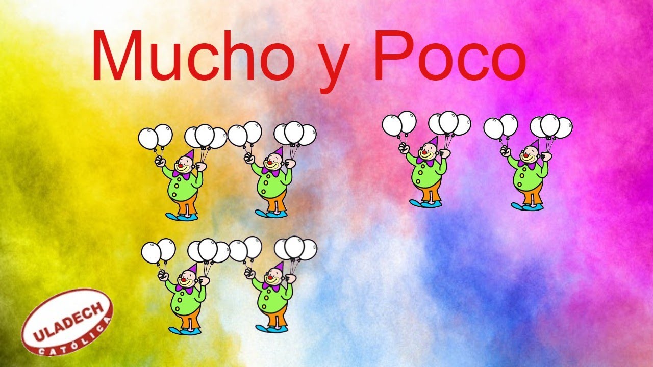 Mucho y Poco 😁📕📕 - YouTube