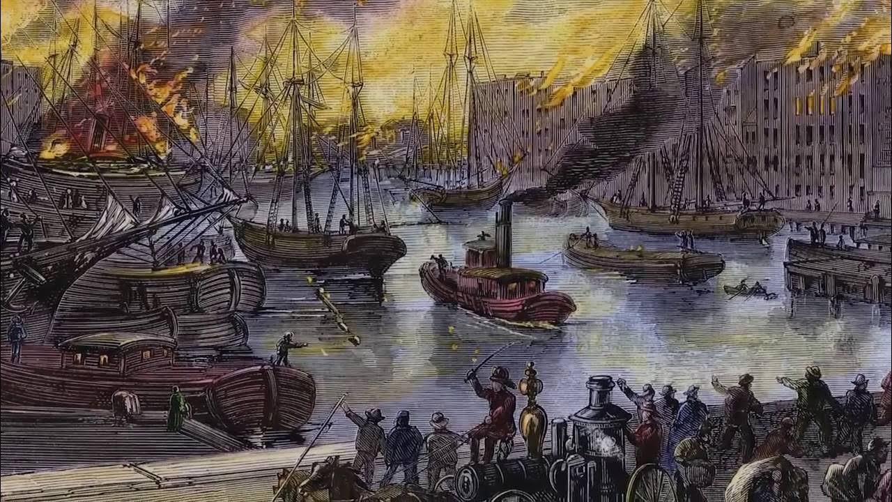 Lessons from History The Chicago Fire of 1871 - YouTube