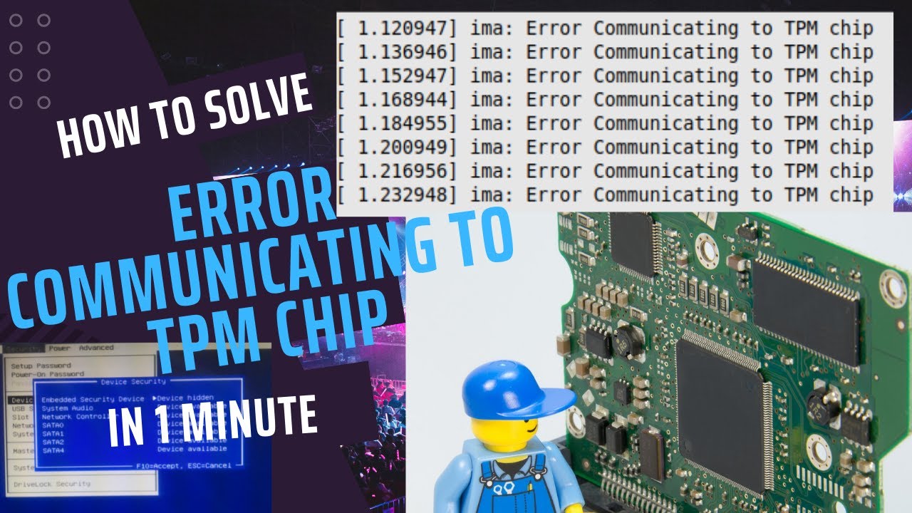 Solved ima Error Communicating to TPM chip #Shorts - YouTube
