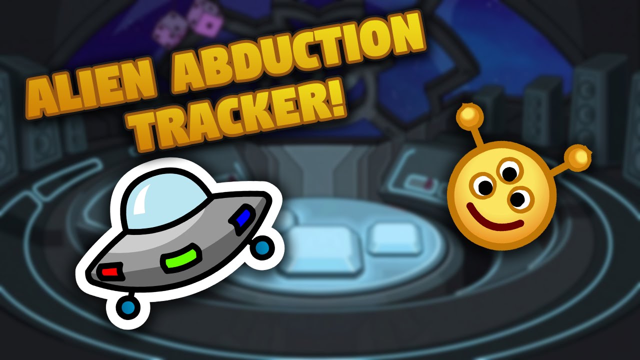 Club Penguin - Alien Abduction Tracker - YouTube