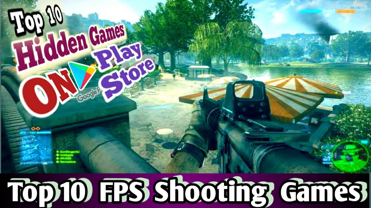 Top 10 Offline FPS Shooting Hidden Games On PlayStore For Android - YouTube