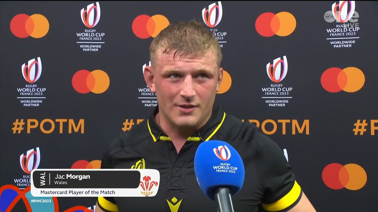 Jac Morgan after Wales' win over Portugal - YouTube