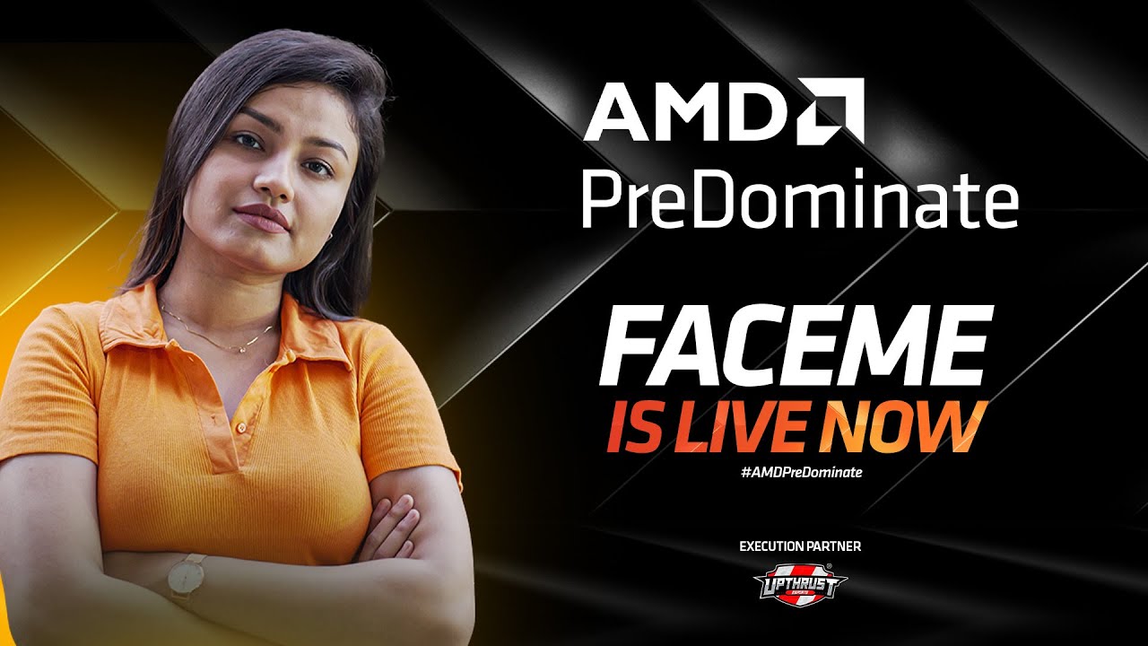 AMD PreDominate | FaceMe Gaming | BGMI,Fall Guys and Scribble - YouTube