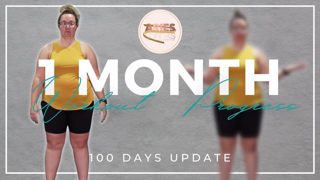 1 Month of Working Out Daily Results. 100 Days Progress Update - YouTube