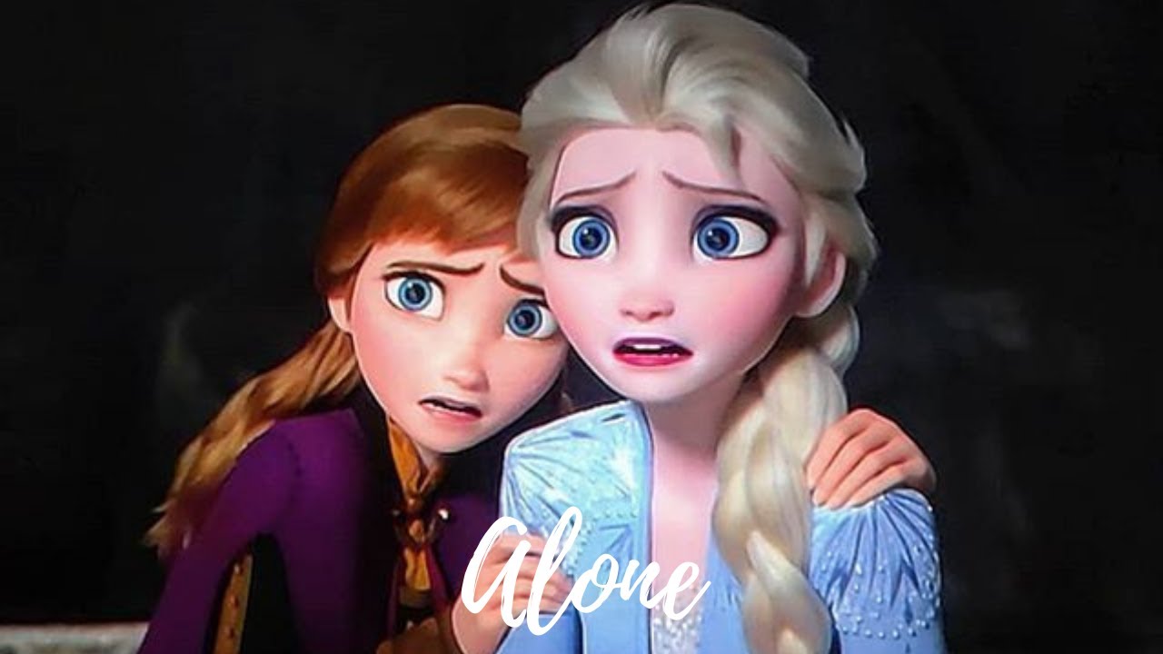 AMV Elsa and Anna "Alone" - YouTube