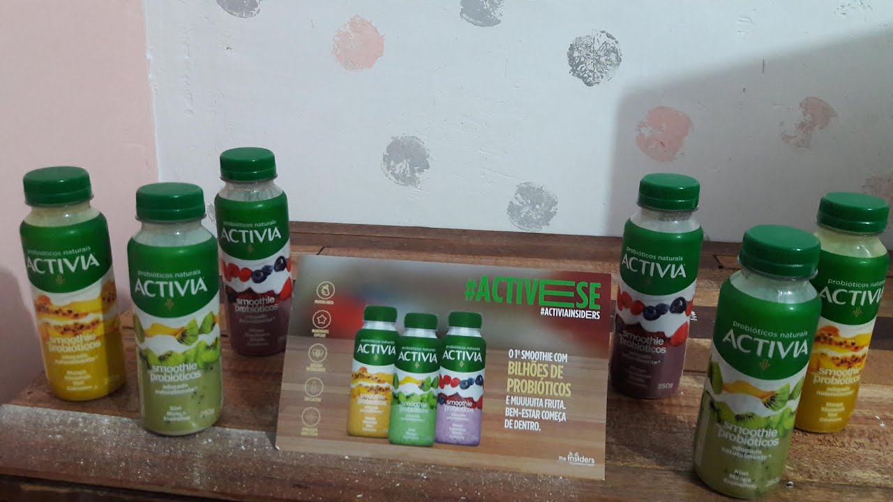 Activia Smoothie Probióticos - YouTube