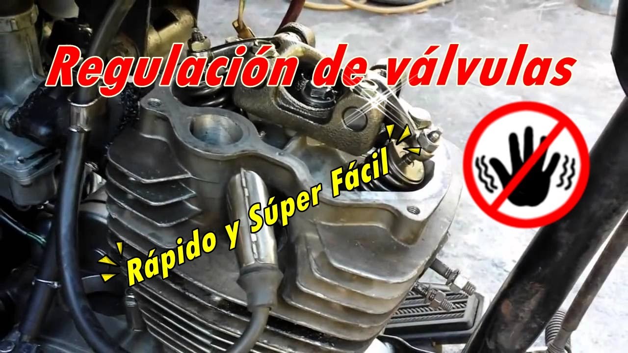 Como regular válvulas sin sonda. motos 150cc. MUY FÁCIL. - YouTube
