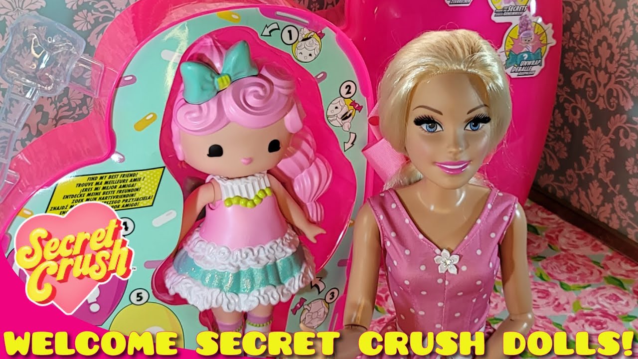 Girl Doll Videos 👱‍♀️ Secret Crush Dolls 📦 Unboxing Dolls - Surprise ...